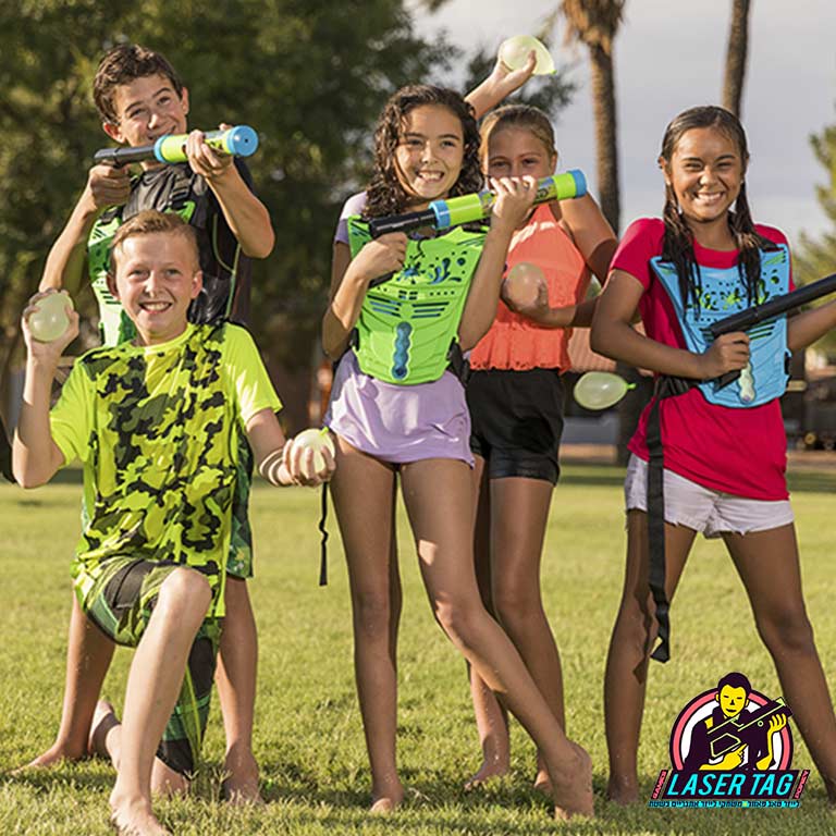 פעילות ווטר טאג במתחם נייד עד אליכם 💦 (Watertag) 🎖️ הכי רטוב שיש ...